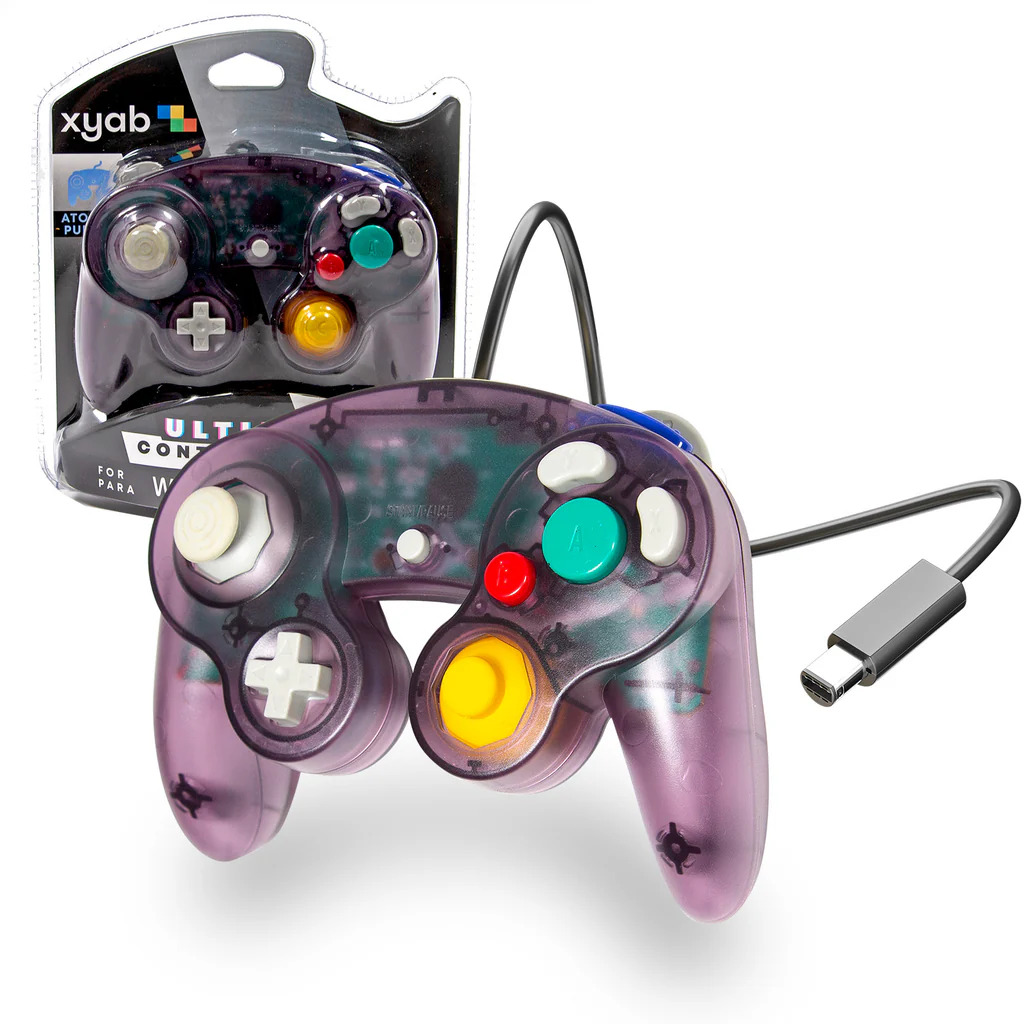 GameCube Wired Controller (Atomic Purple) | Video Game Heaven & Cool Stuff